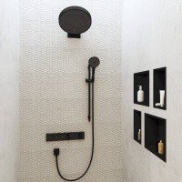 Hansgrohe Rainfinity 26230670 - Верхний душ Ø 360 мм с настенным ...