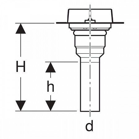 GEBERIT CleanLine 154.153.00.1 Корпус душевого трапа, купить в магазине ...
