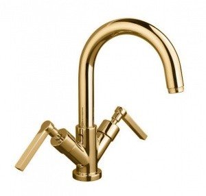 Remer Liberty 13ALIDO Смеситель для раковины (золото), купить в магазине сантехники Сантехмаг.Ру