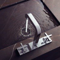 Axor Citterio 39134000 Смеситель для раковины на 3 отверстия (хром), в ...
