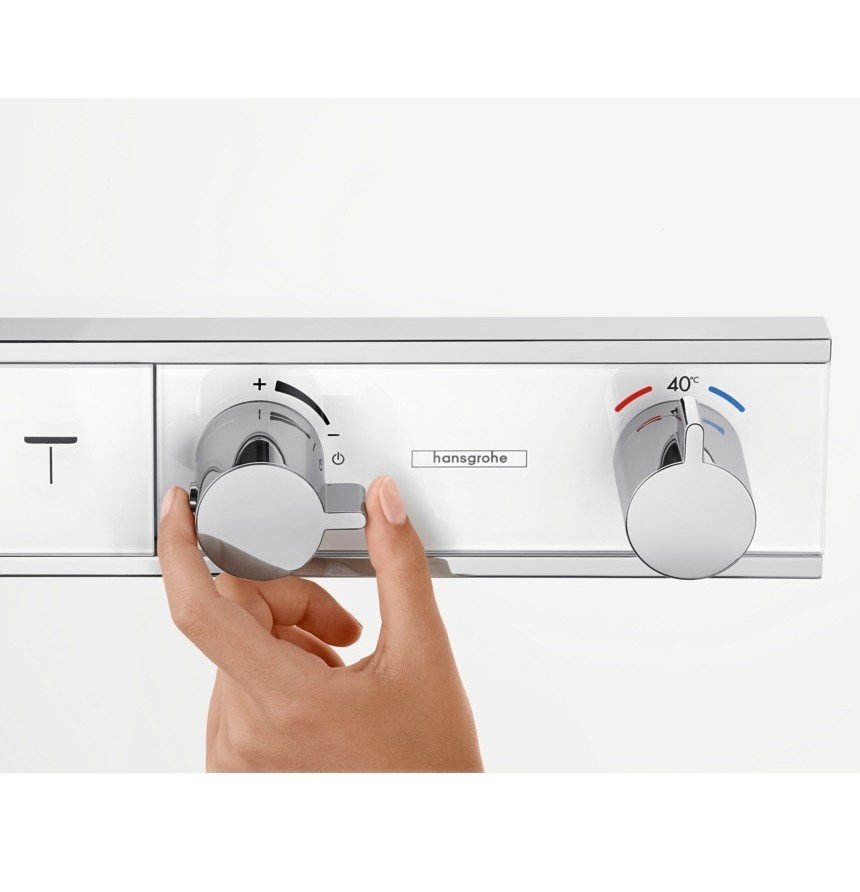 Термостатический смеситель для ванны 15357400 Hansgrohe RainSelect ...