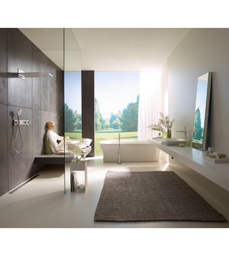 Термостатический смеситель для ванны 15357400 Hansgrohe RainSelect ...