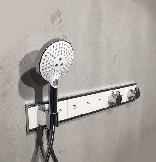 Термостатический смеситель для ванны 15357400 Hansgrohe RainSelect ...