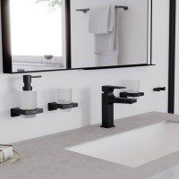 Hansgrohe AddStoris 41749670 Стакан для зубных щёток (черный матовый ...