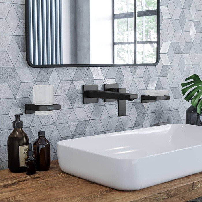 Hansgrohe AddStoris 41749670 Стакан для зубных щёток (черный матовый ...