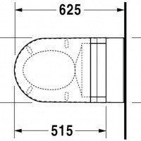 Duravit Darling New 254409 00 001 Унитаз подвесной (белый), в магазине ...