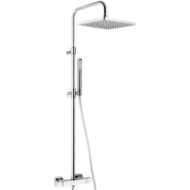 Webert Azeta New AA980507015METAL Душевая система - комплект с термостатическим смесителем (хром ...