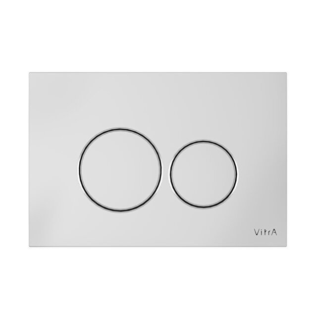 VITRA Origin 740-2480 Накладная панель смыва для унитаза (хром), купить ...